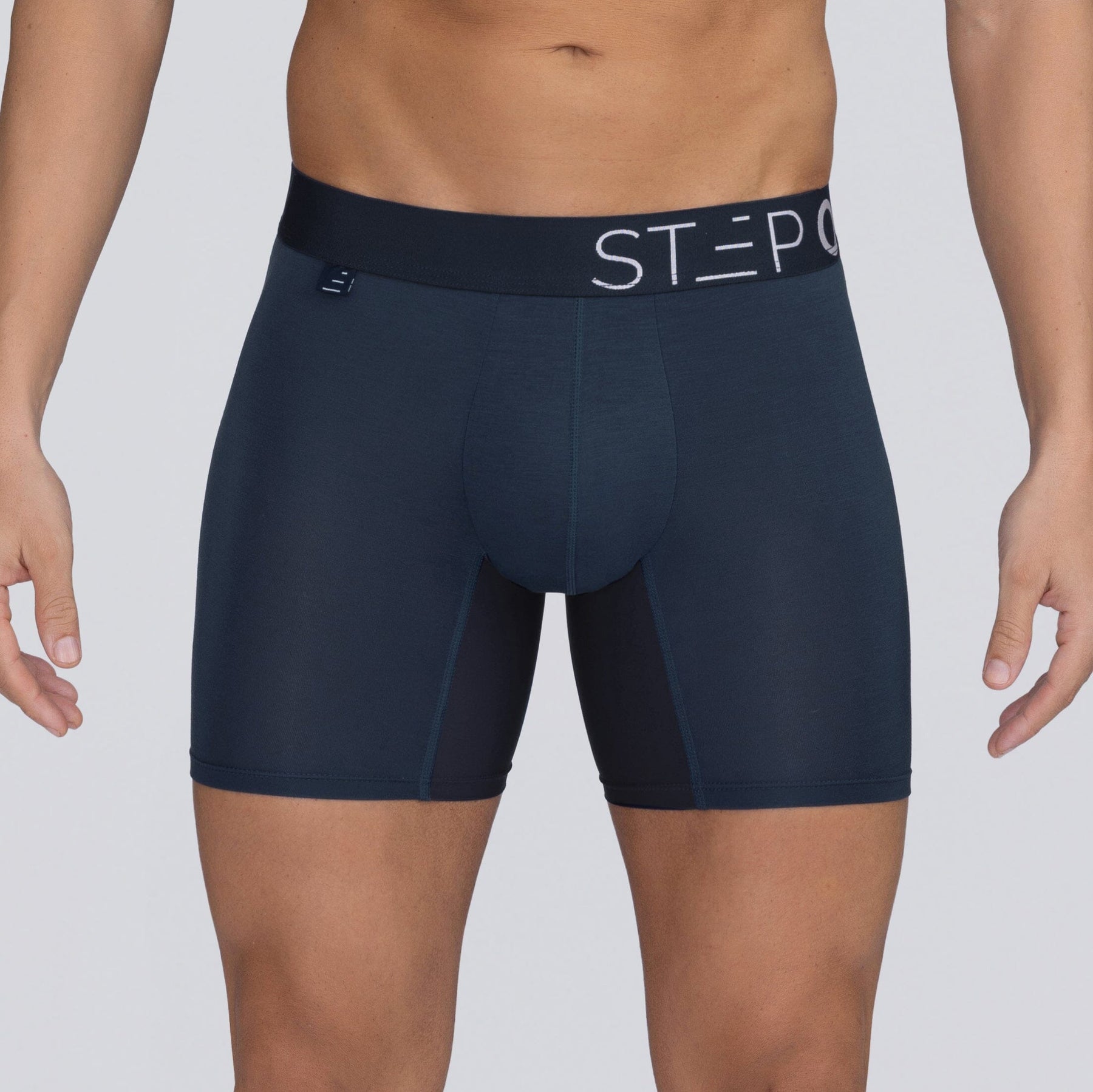 Boxer Brief - Dark Navy | Step One Bamboo Underwear Australia