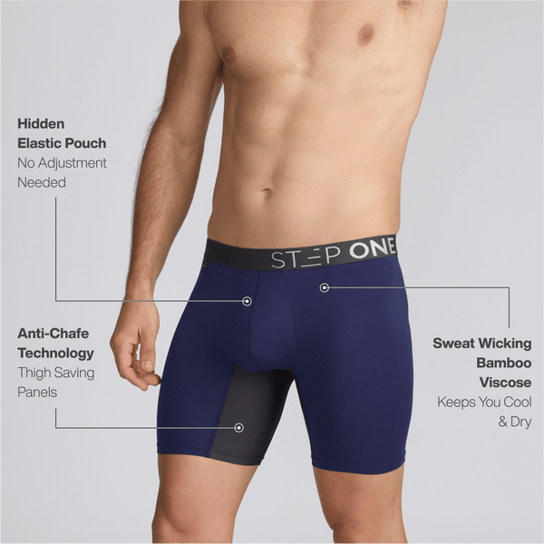 Boxer Brief - Ahoy Sailor | Step One Bamboo Underwear Australia