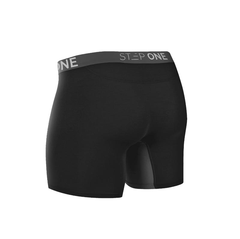 Junior Trunk - Black Currants | Step One Bamboo Underwear Australia