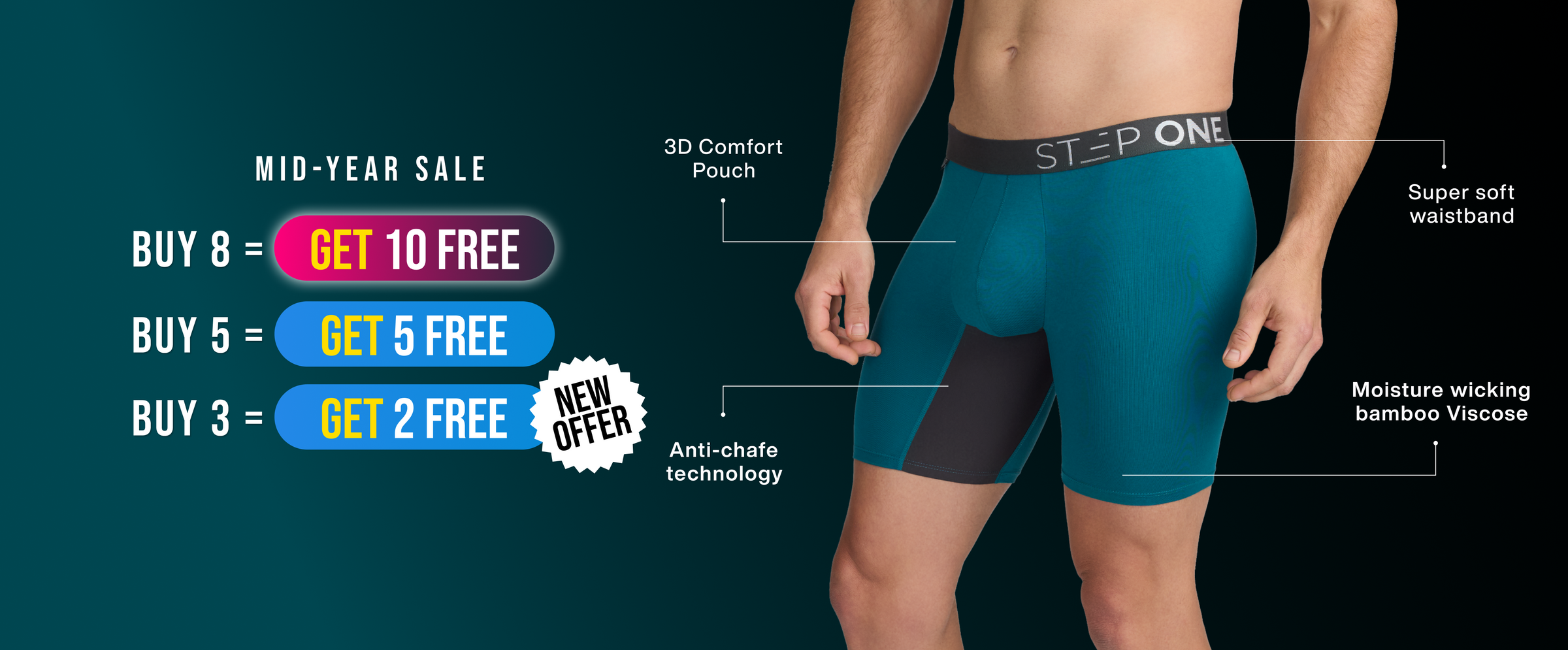 Step One | Men & Women's Bamboo Underwear Online | Get Some