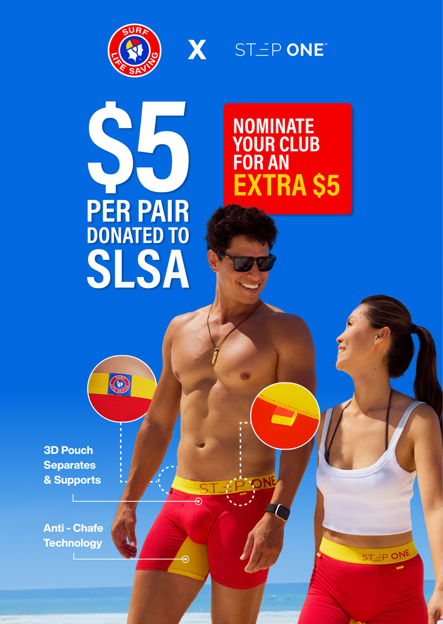 Surf Life Saving Australia x Step One | Step One Bamboo Underwear