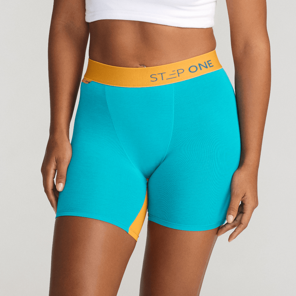 Women's Body Shorts - Tropix | Step One Bamboo Underwear Australia