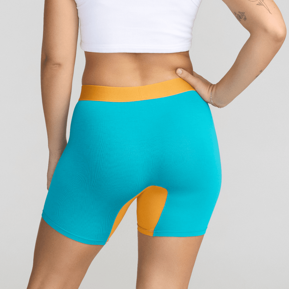 Women's Body Shorts - Tropix | Step One Bamboo Underwear Australia